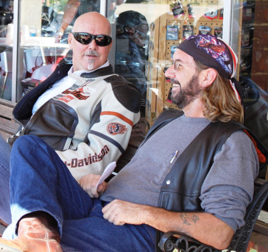 JEFF AND PAM FUN RUN – SEPTEMBER 23, 2012 – BIKER RAGS